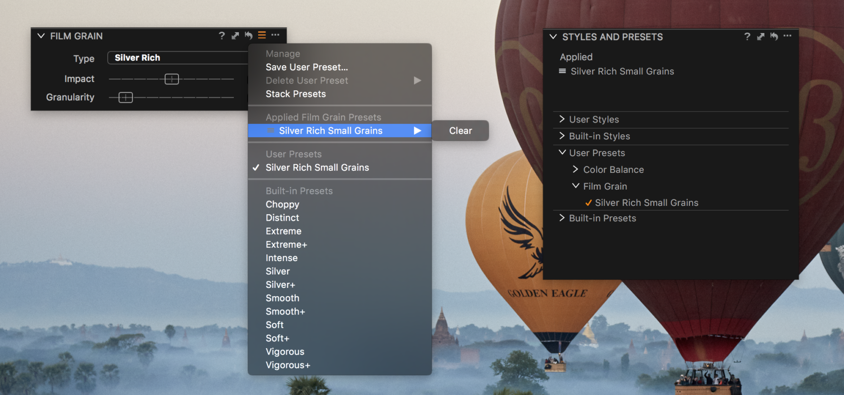Presets and Styles - How do they work? | Capture One Blog