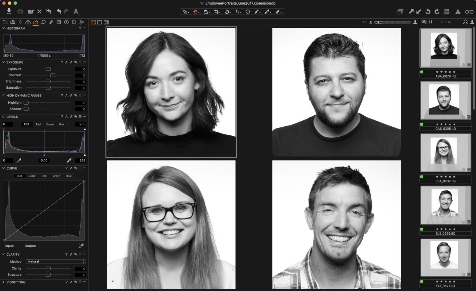 Managing Multiple Headshots - Photo Editing Tutorials, Tips & Tricks - Capture One Blog