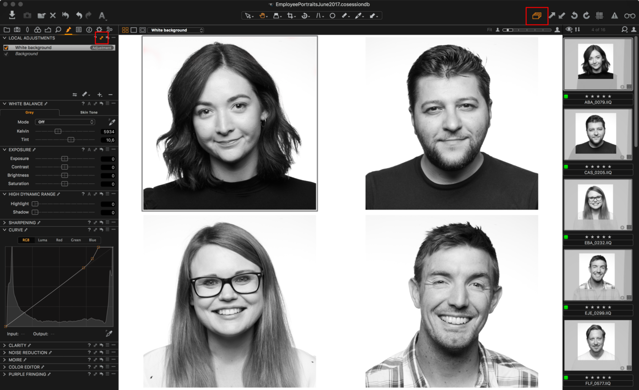 Managing Multiple Headshots - Photo Editing Tutorials, Tips & Tricks - Capture One Blog