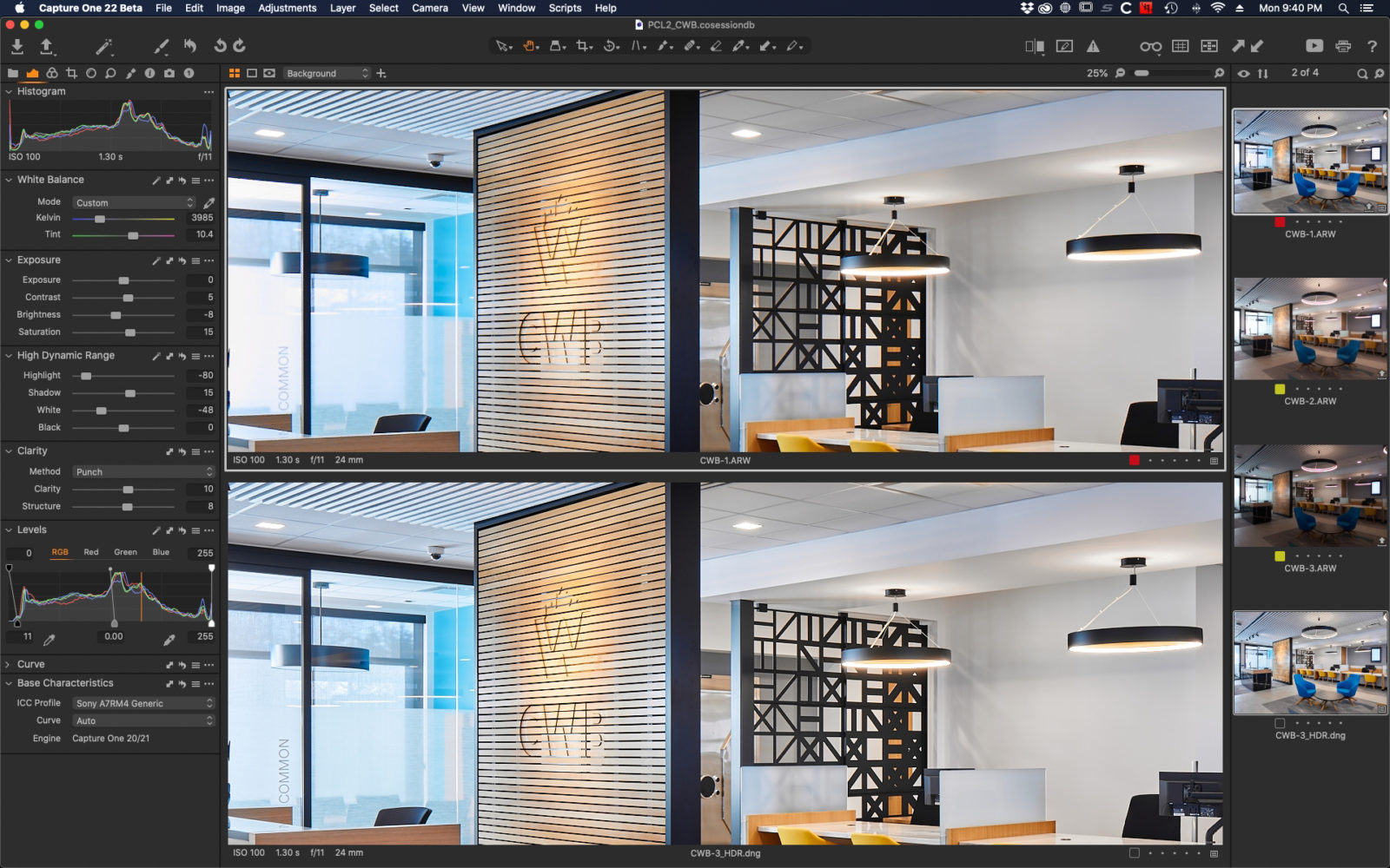 HDR 101: Interior - Capture One