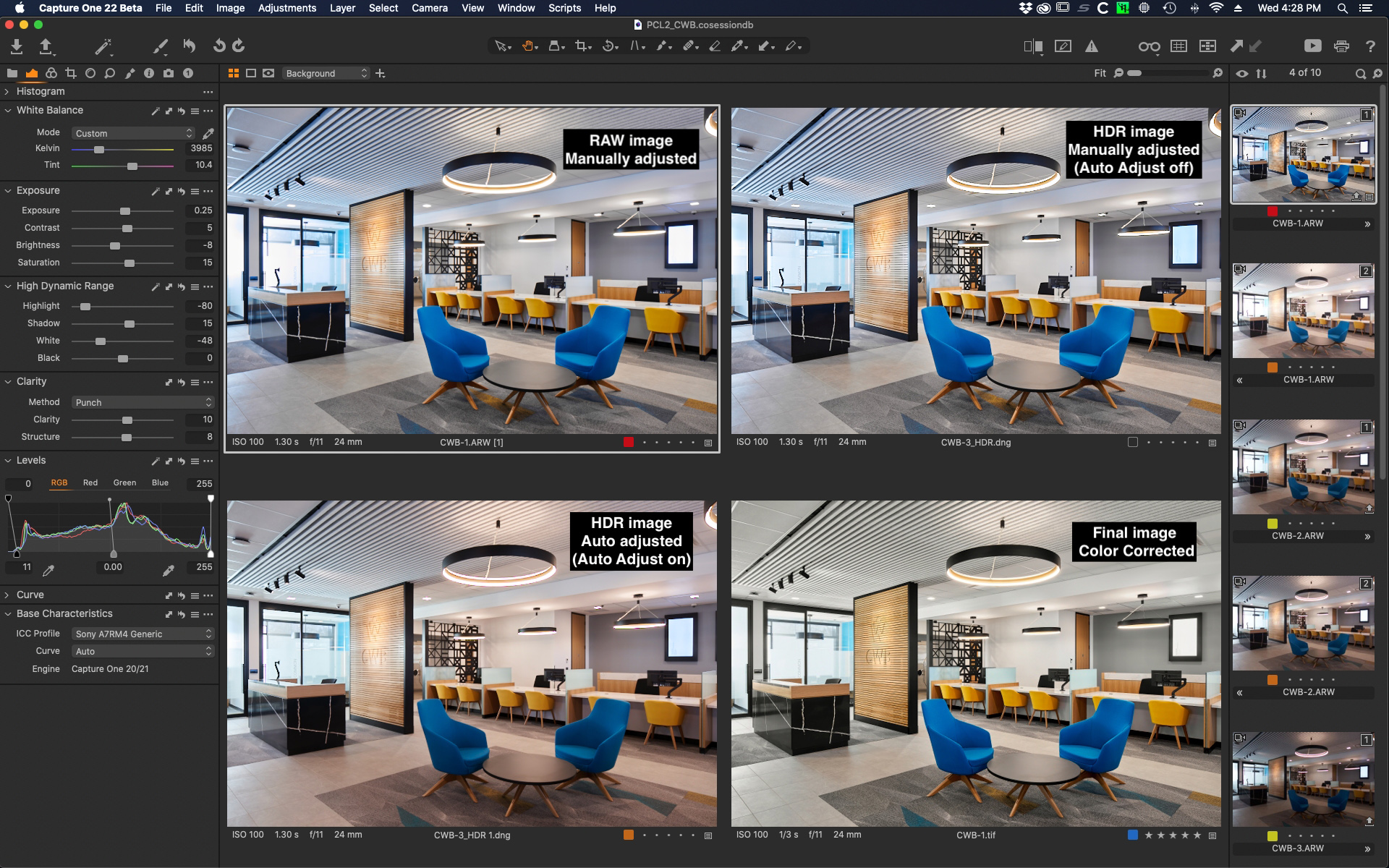HDR 101: Interior - Capture One