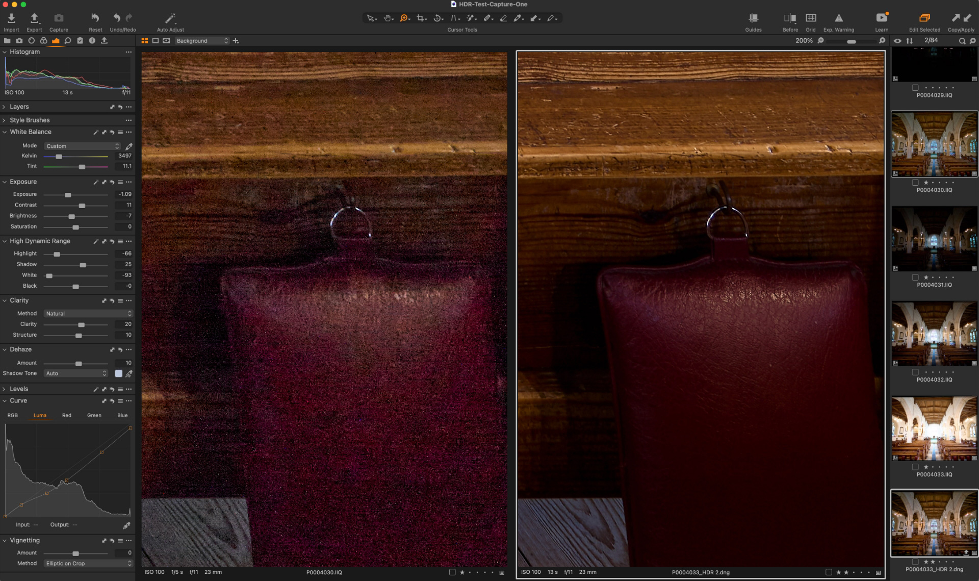 Using HDR for architectural photography - Capture One