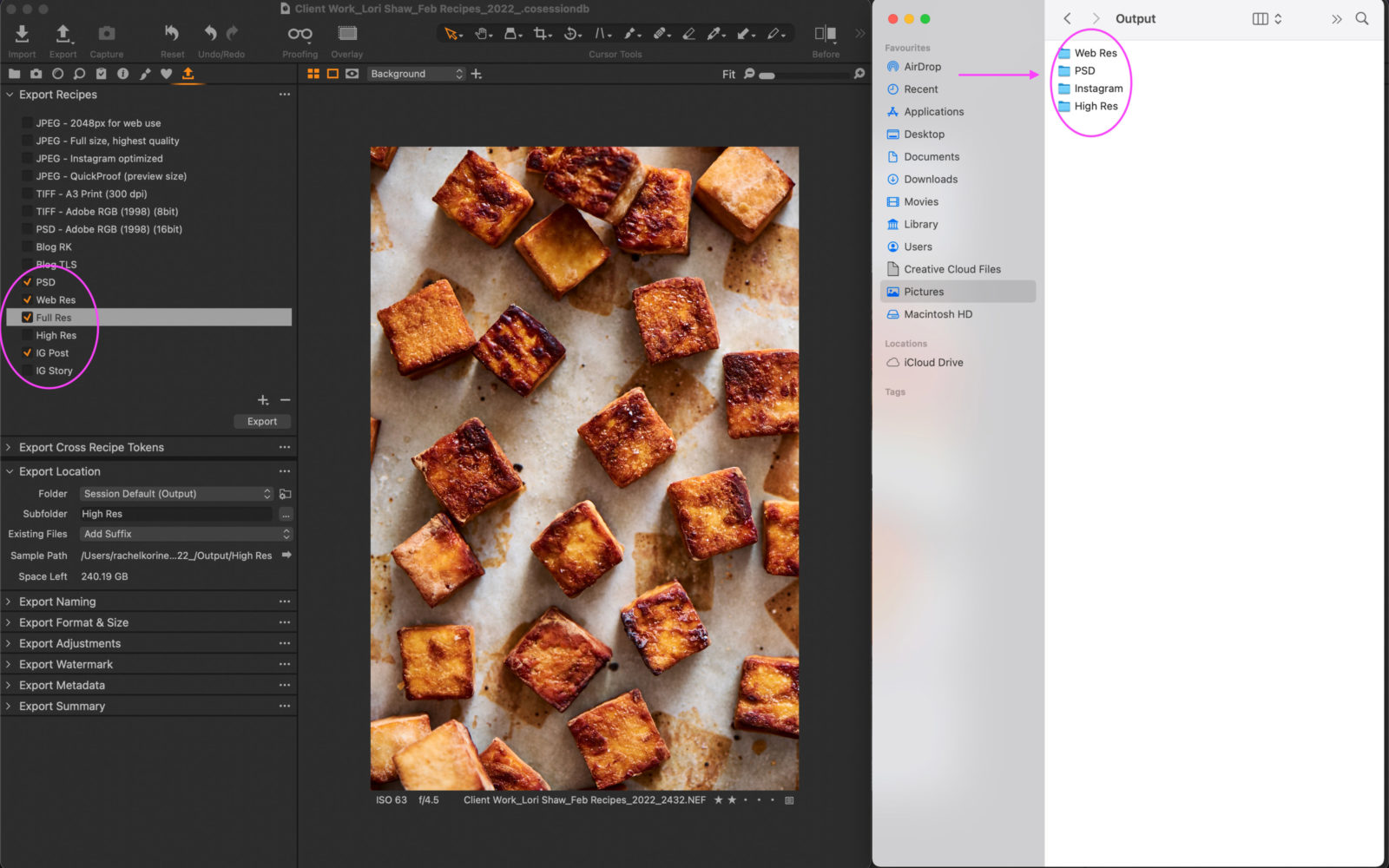 Capture One Pro workflow with professional food photographer Rachel ...