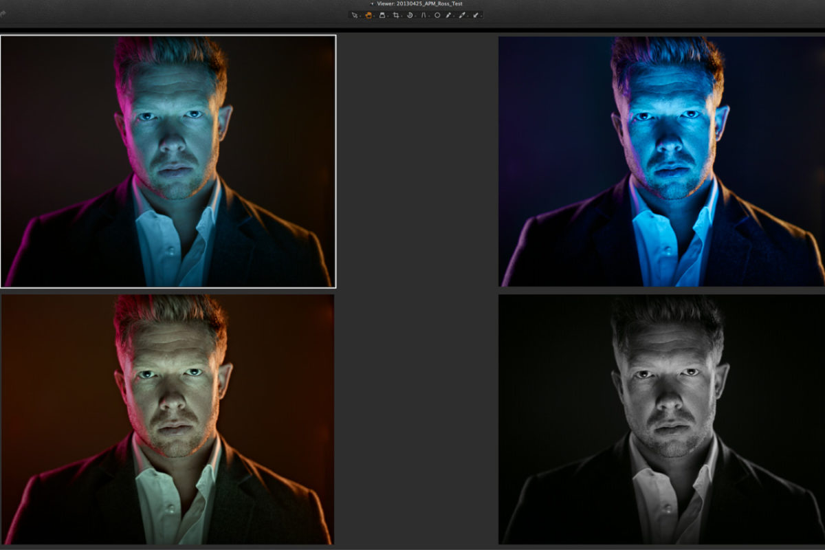 Create multiple looks on the same image in seconds