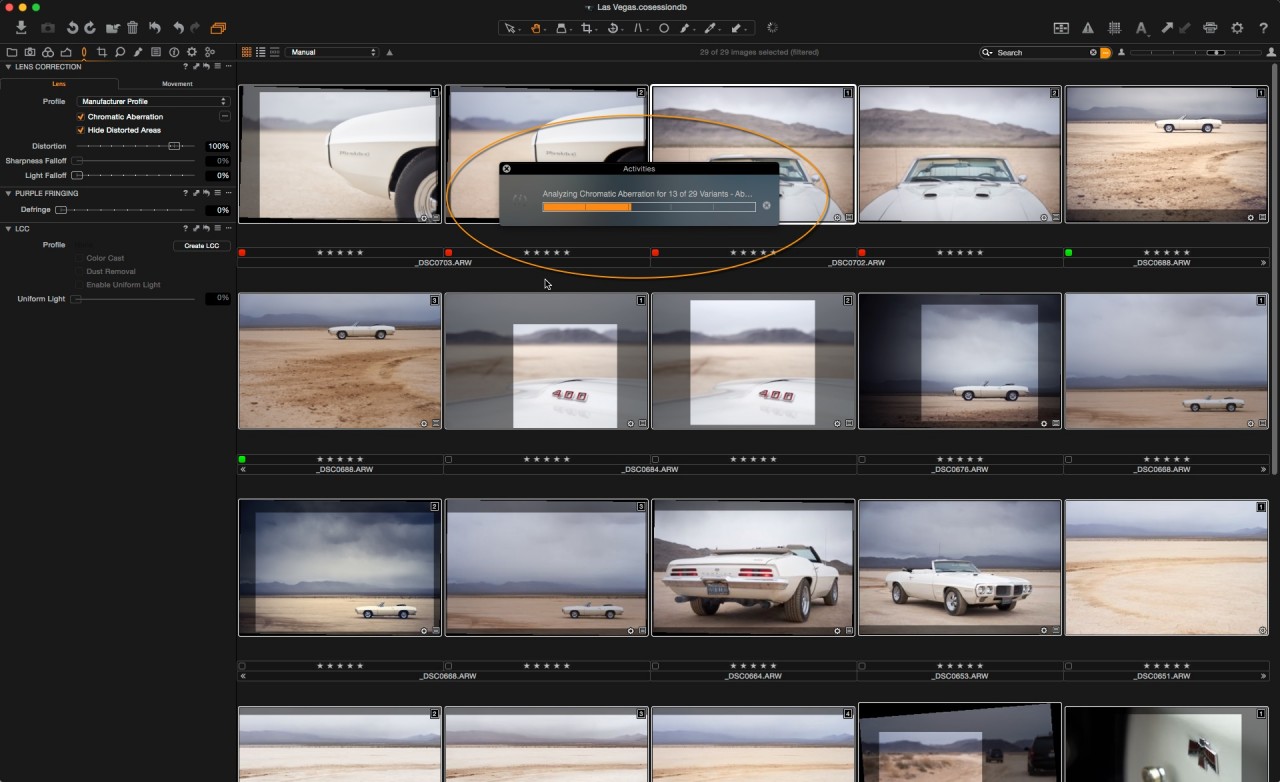 Blog about lens correction in capture one - the essentials