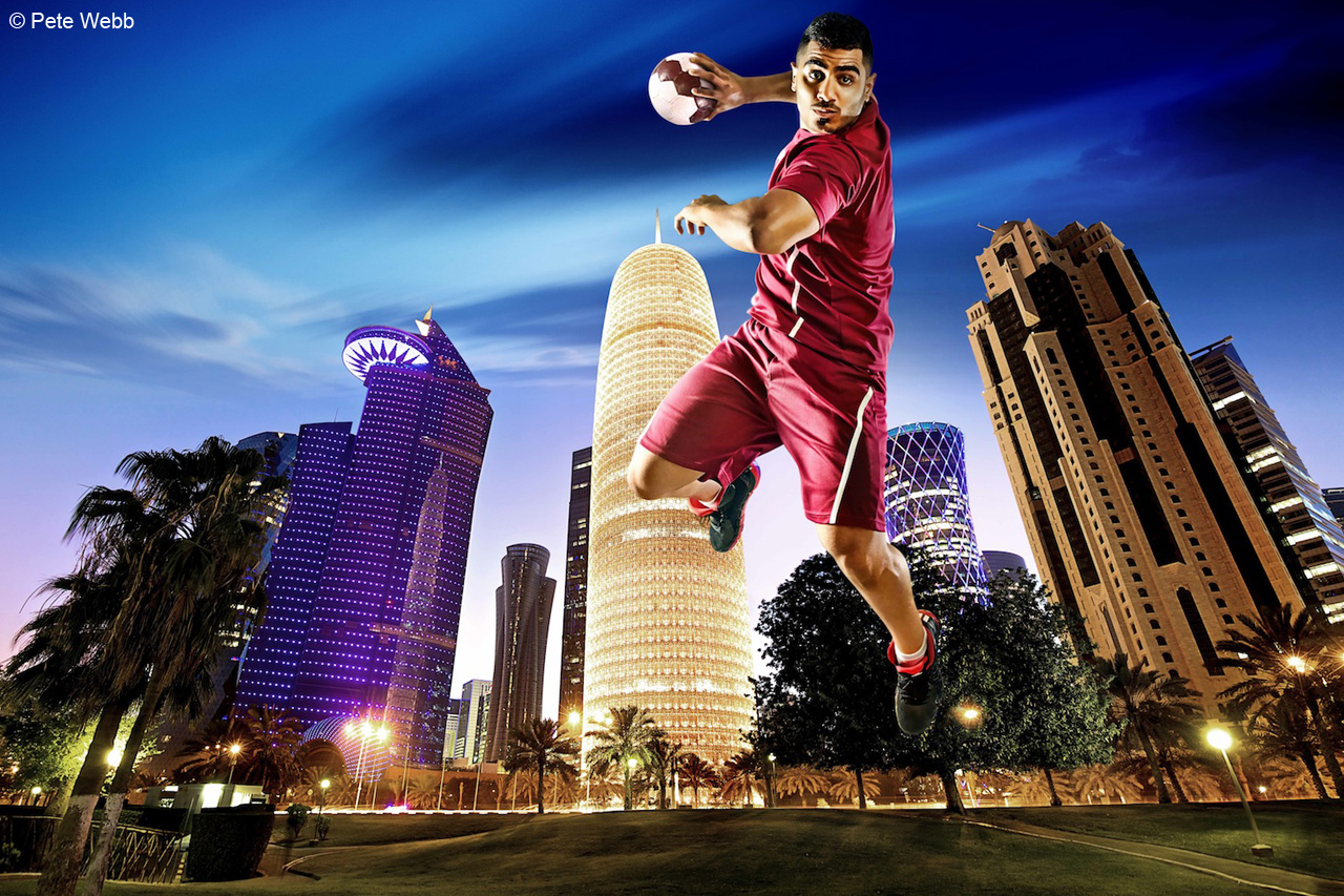 Behind the scenes for a Handball World Cup shoot - Photo Editing ...