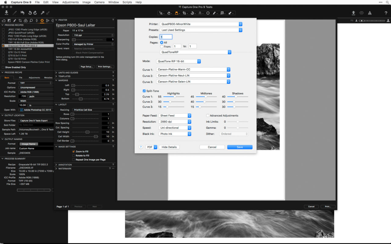Print Fine Art Images directly from Capture One Pro 9 - Photo Editing Tutorials, Tips & Tricks ...