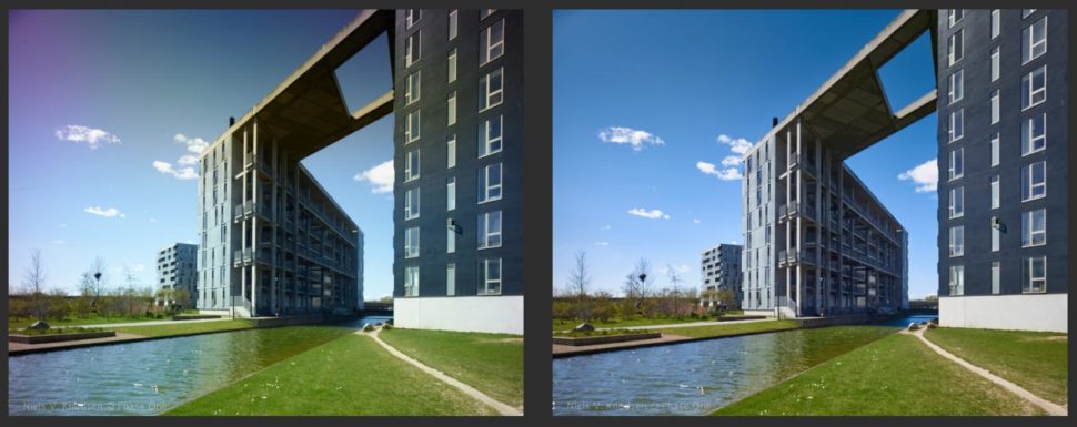 How to fix the sky with the Skin Tone tool