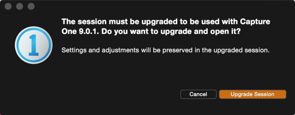 How to upgrade your Catalogs and Sessions to Capture One Pro 9 - Photo Editing Tutorials, Tips ...